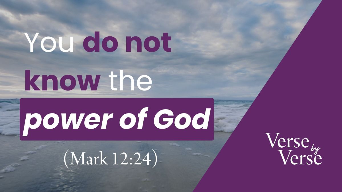 How to Make a Sadducee Mad (Mark 12:24)