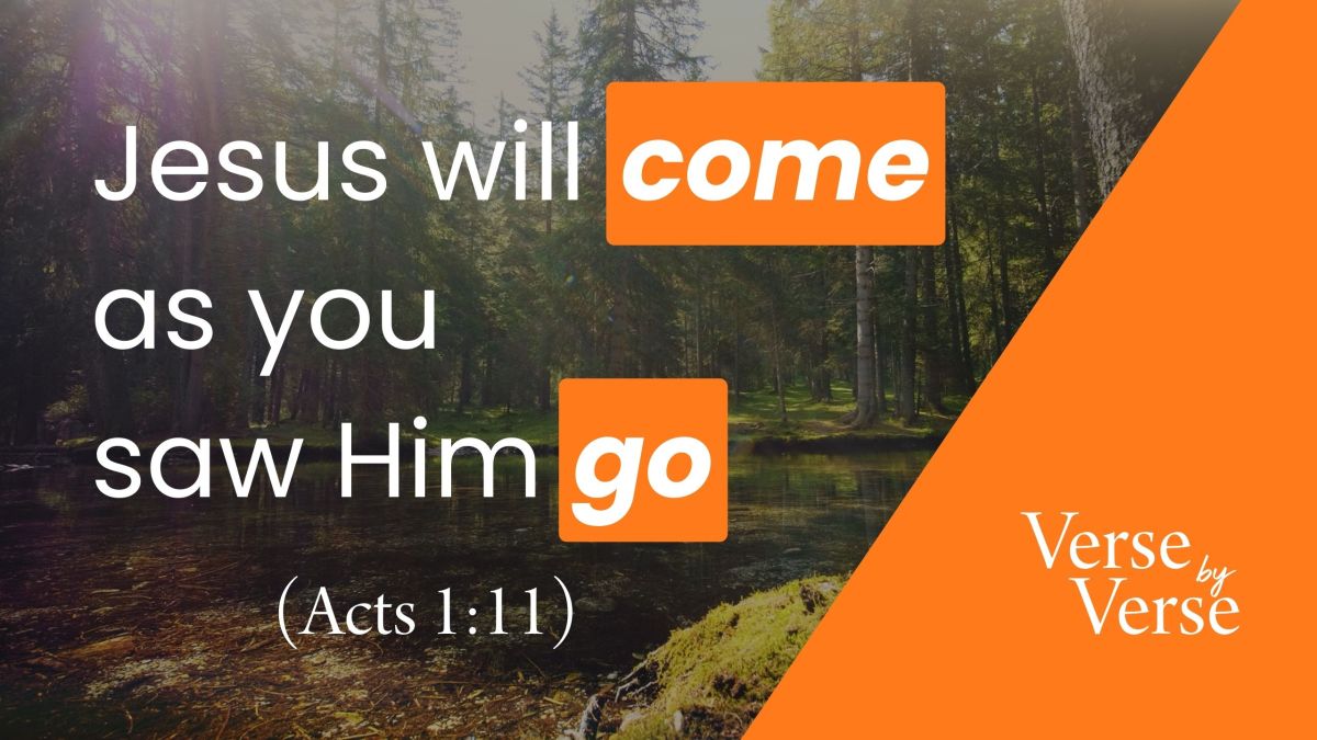 Jesus Will Come in Like Manner as You Saw Him Go (Acts 1:9-11)