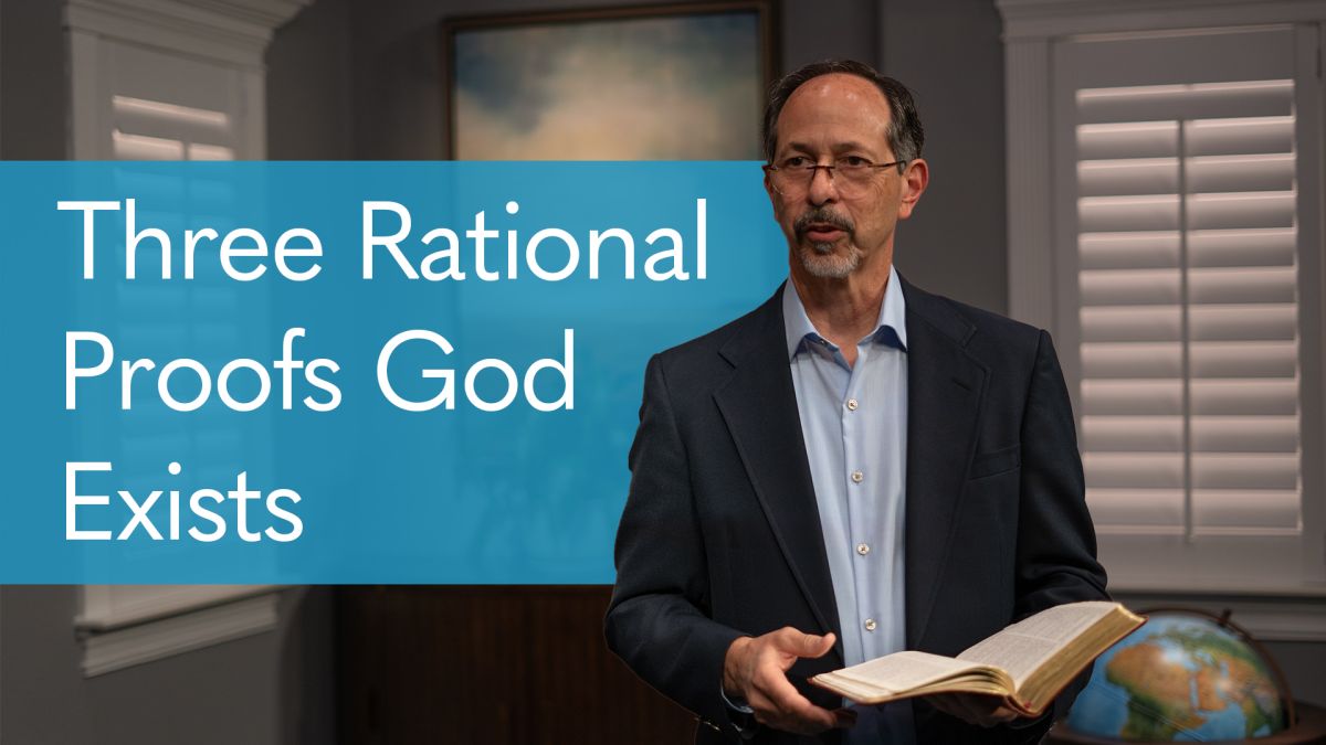Three Rational Proofs God Exists
