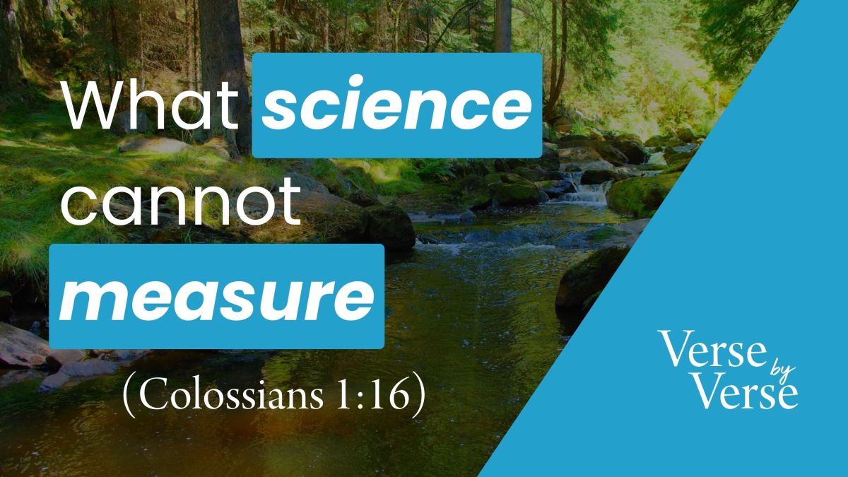 By Him All Things Were Created (Colossians 1:16)