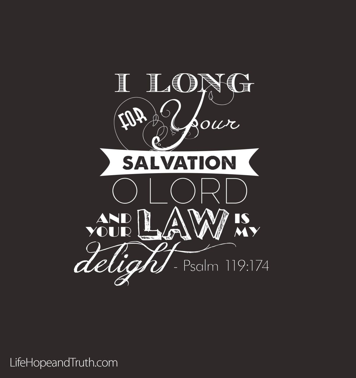 Long for God’s Salvation