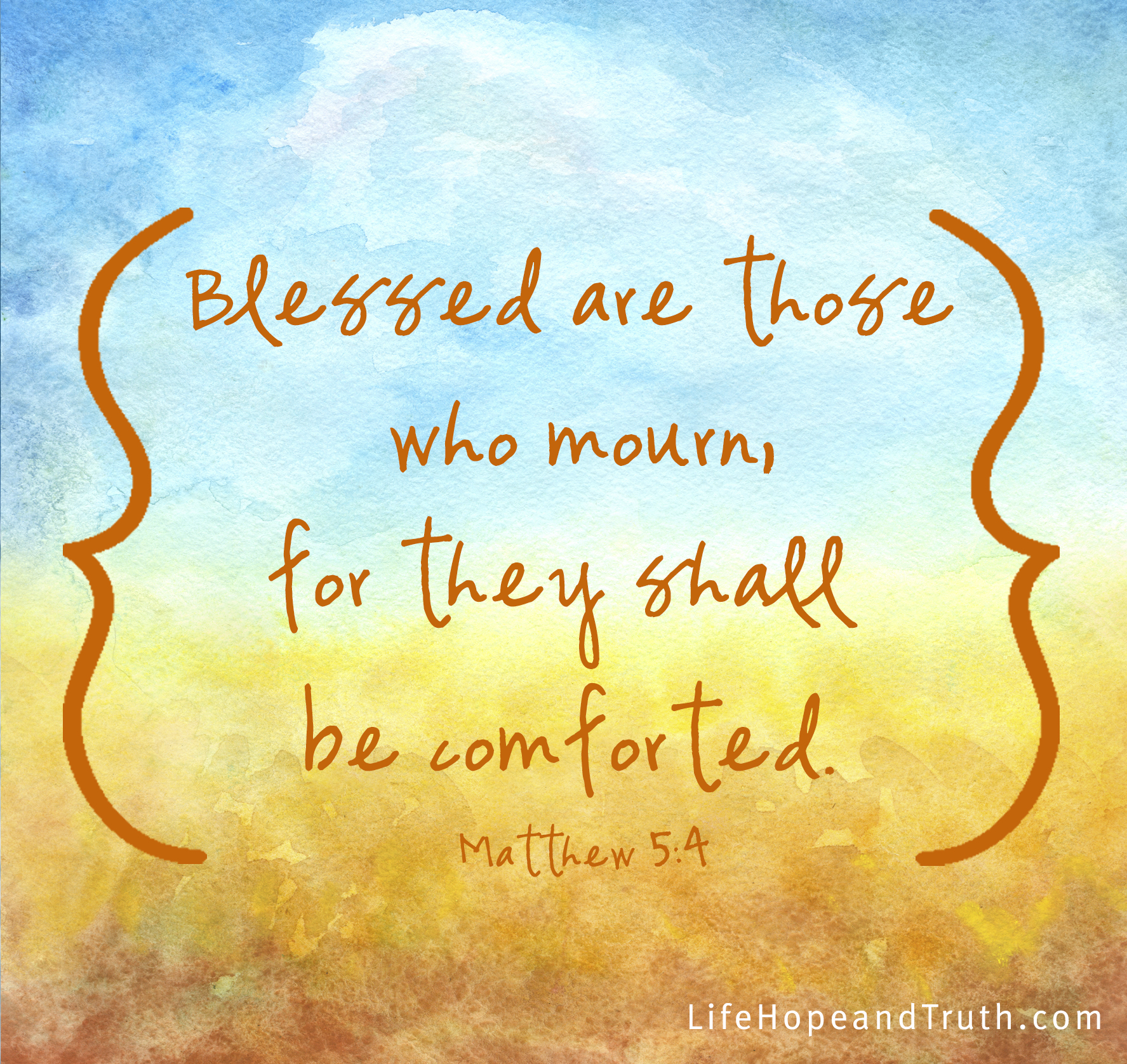 December 12 2014 Matthew 5 4 Life Hope Truth